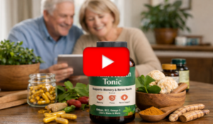 Brain Tonic for Seniors – Support Nerve Function & Clarity
